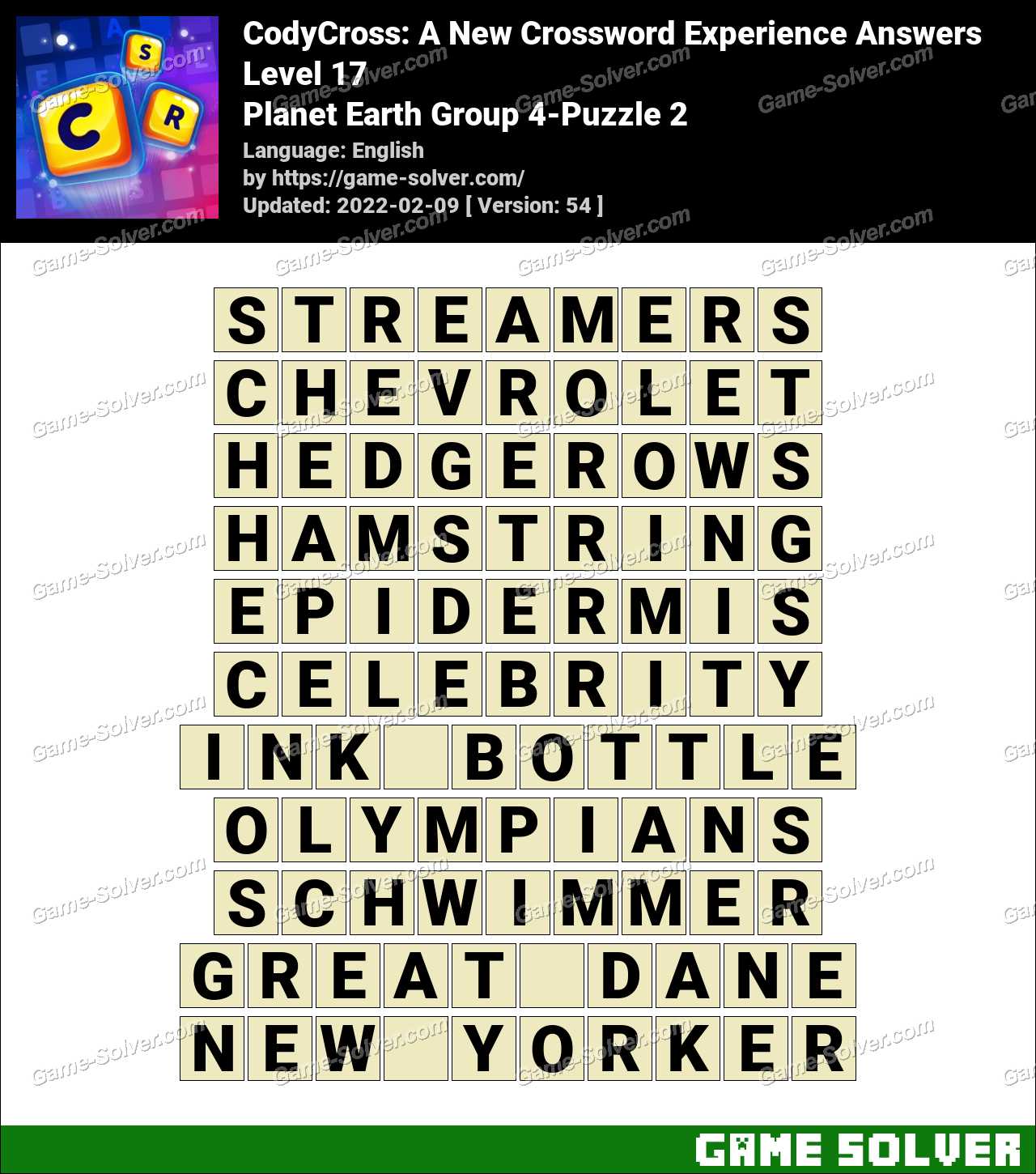 CodyCross Planet Earth Group 4-Puzzle 2 Answers • Game Solver codycross-planet-earth-group-4-puzzle-2-answers-game-solver